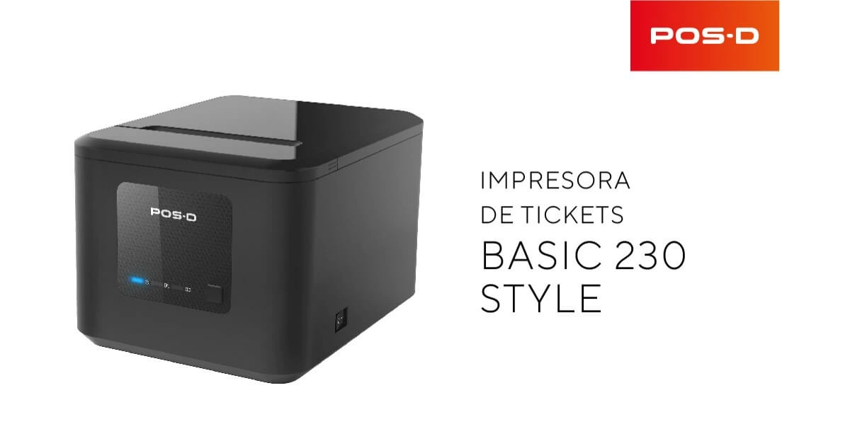 POS-D BASIC 230 STYLE Thermal Ticket Printer [Ticket Machine ]