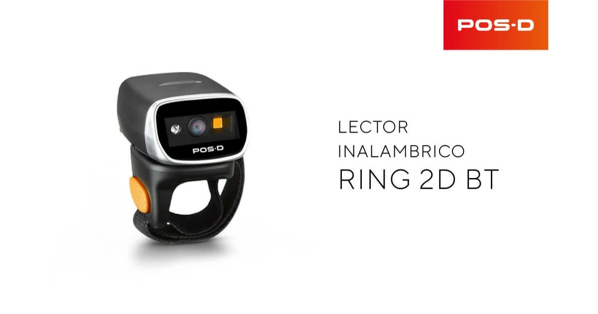 POS-D RING 2D BT Wireless Barcode Reader