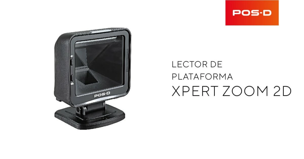 XPERT ZOOM 2D POS-D Lector de Códigos de Barras de precisión